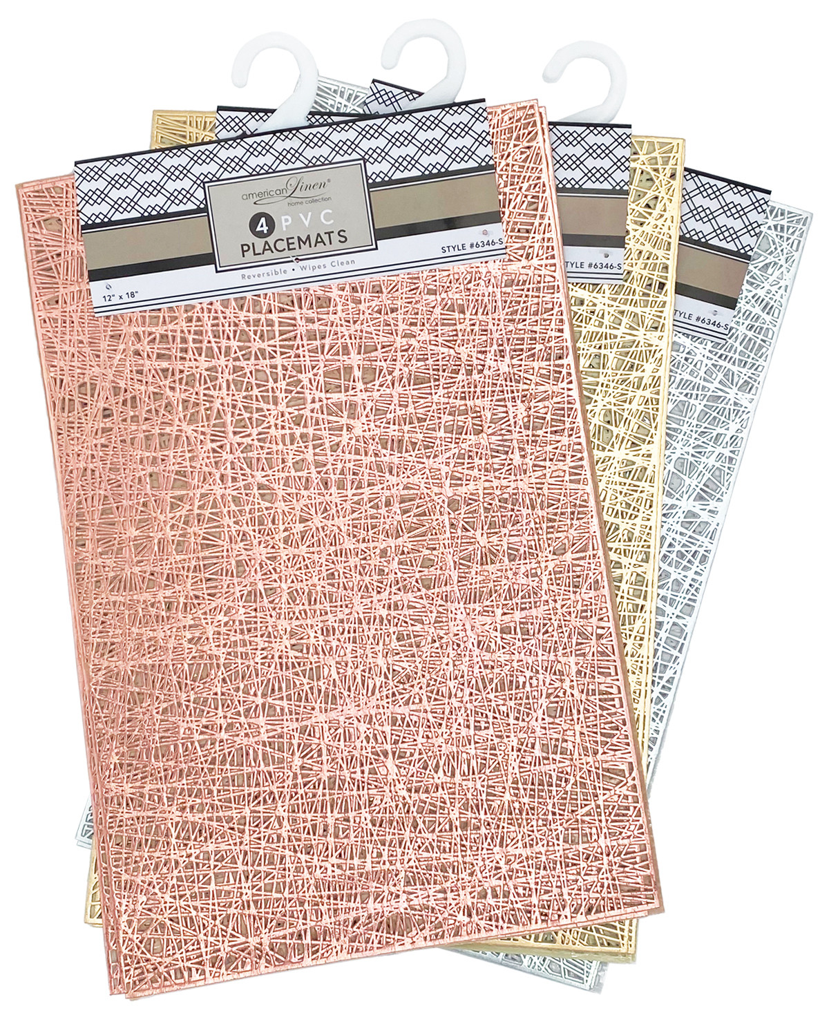 Metallic PVC Place Mats