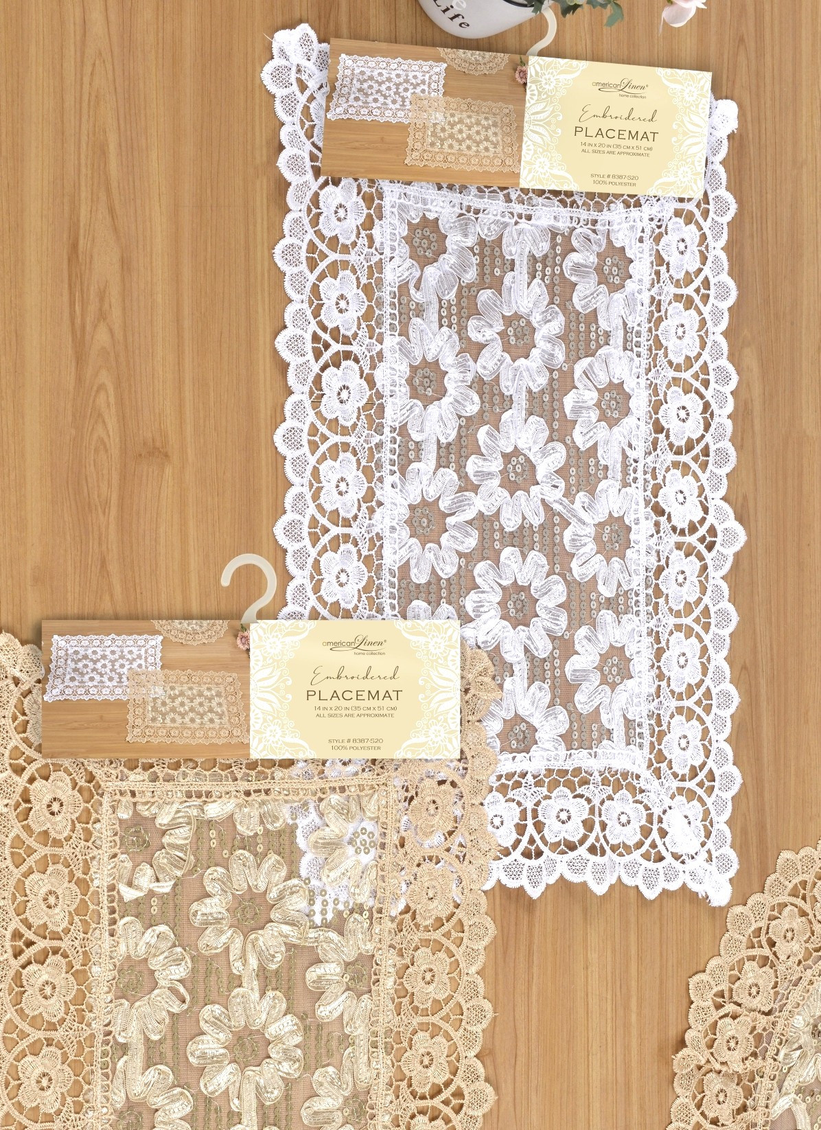 Embroidered Place Mat